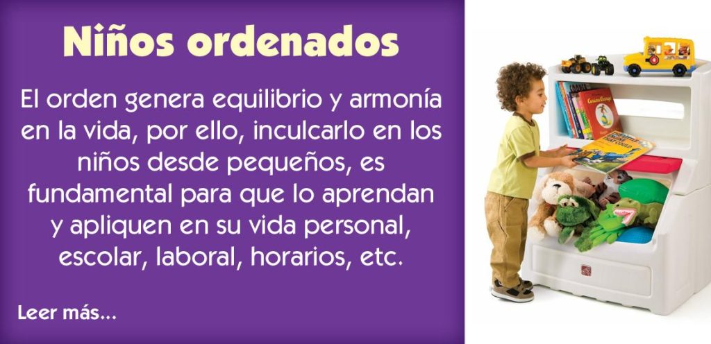 Cómo hacer que los niños sean ordenados