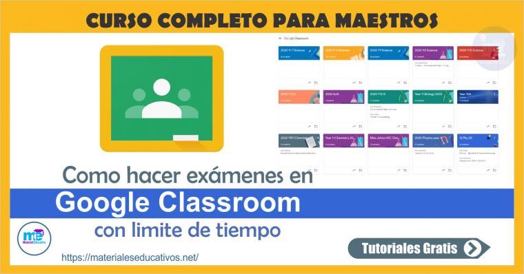 ¿Cómo crear un examen y calificarlo en Google Classroom? Tutorial para hacer exámenes en google ...