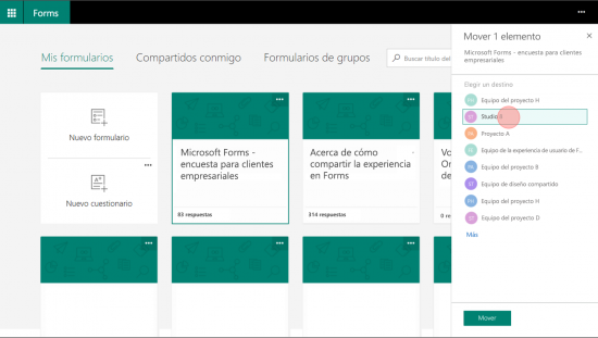 Cómo crear un formulario con Microsoft Forms con preguntas que se ...