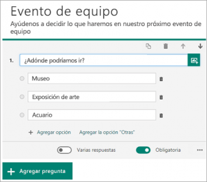 Cómo crear un formulario con Microsoft Forms con preguntas que se ...