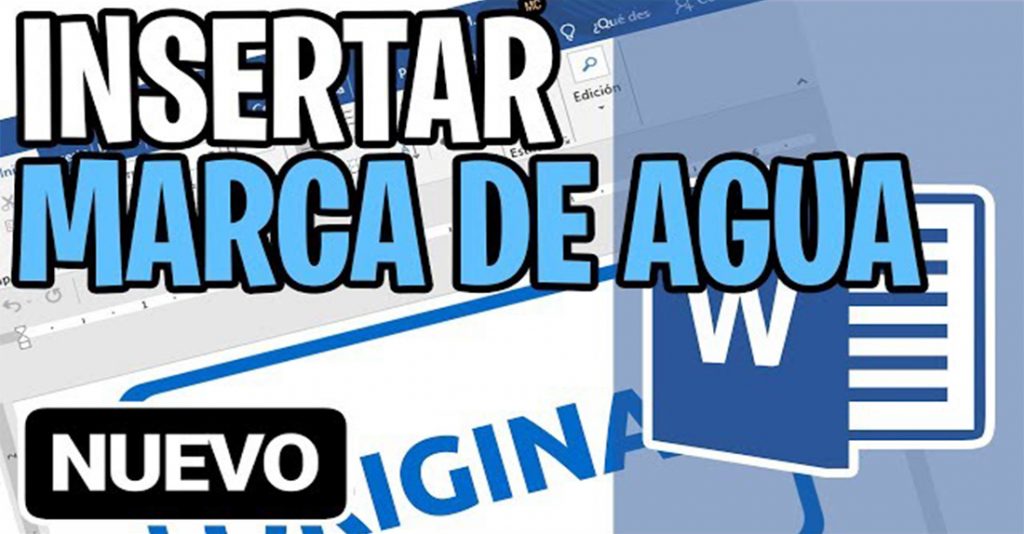 Cómo insertar una marca de agua en Word - 2026