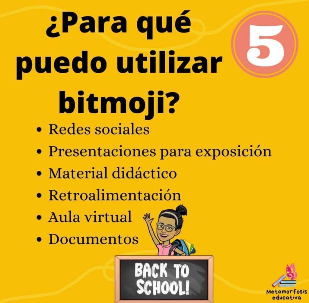 Cómo usar Bitmoji para dar o animar tus clases virtuales