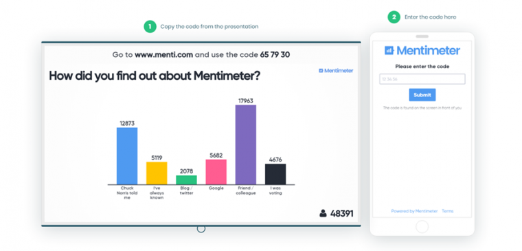 Mentimeter, una herramienta online para hacer preguntas, encuestas y juegos en tus clases ...