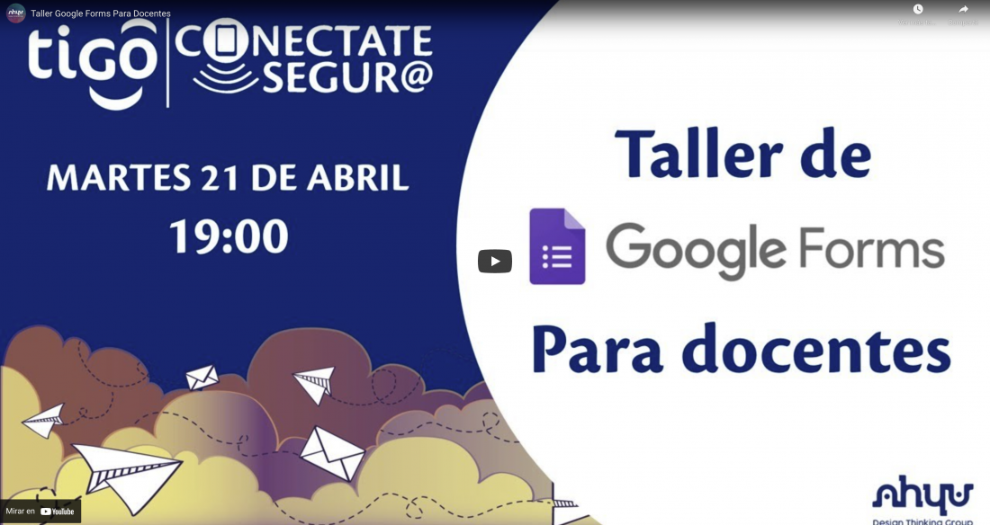 Taller gratuito de Google Forms para Docentes - 2025