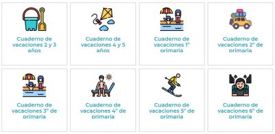 Cuadernos de vacaciones gratuitos para imprimir, disponible para los ...