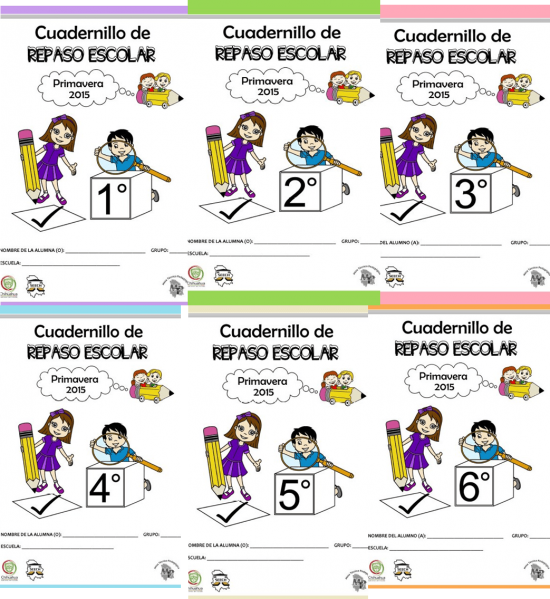 Espectaculares cuadernillos de repaso para vacaciones de verano en los ...