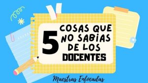 Cosas que no sabías del maestro o profesor de tu hijo - 2026