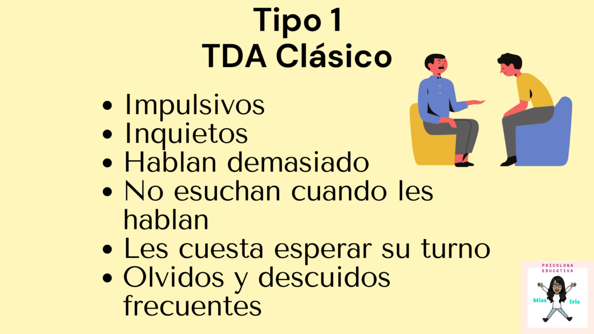 Estos son los 7 tipos de TDAH