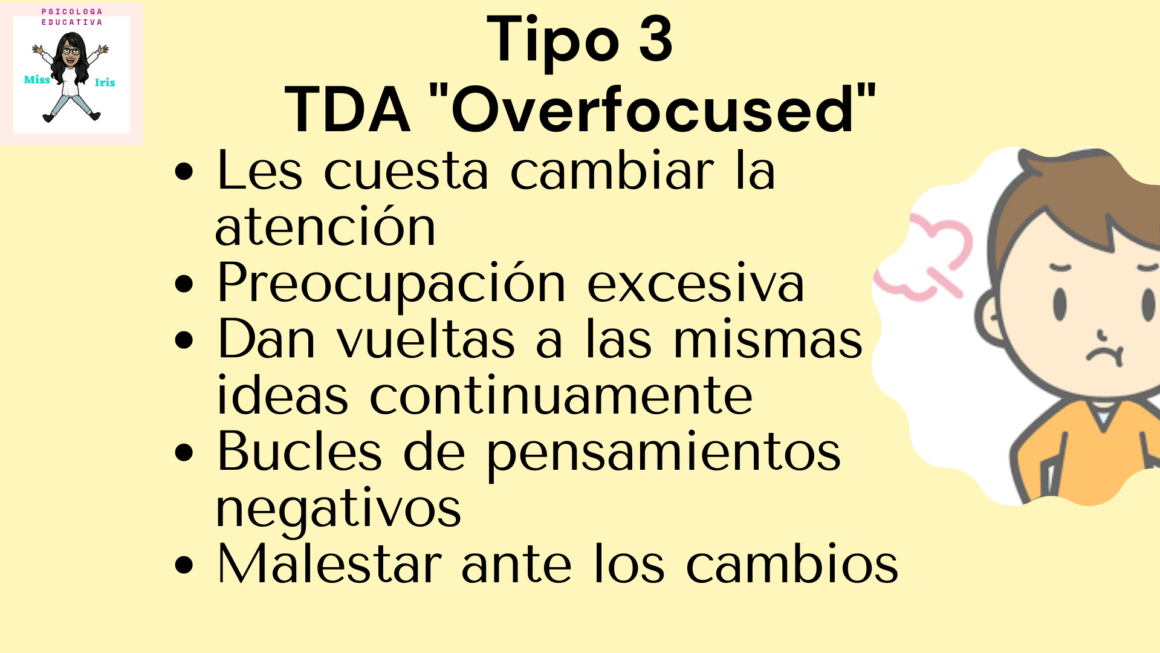 Estos son los 7 tipos de TDAH