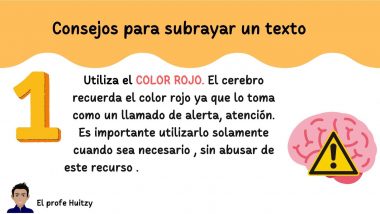Cómo subrayar un texto: consejos para mestros y estudiantes - 2025