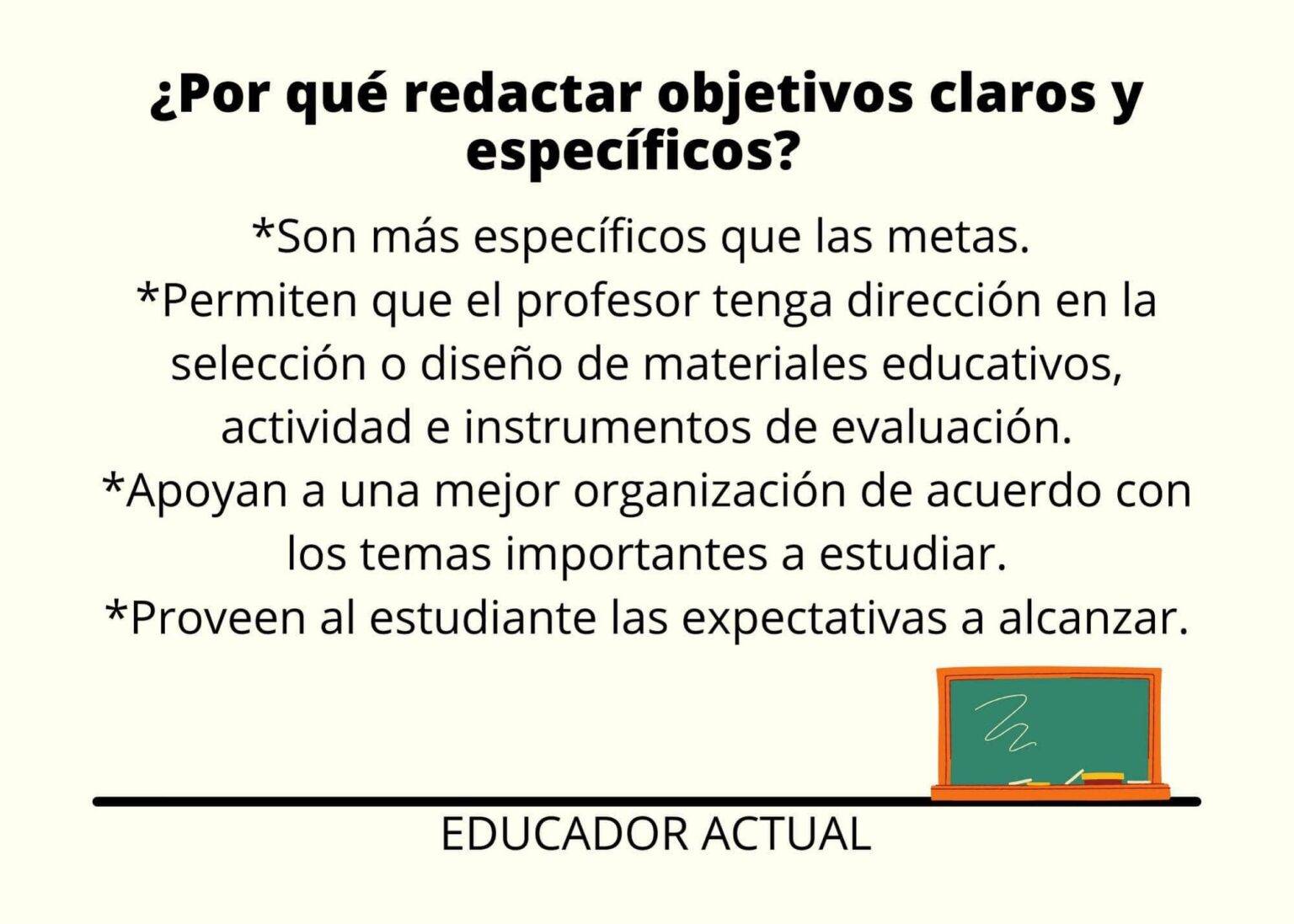 Cómo redactar un objetivo de aprendizaje - 2026