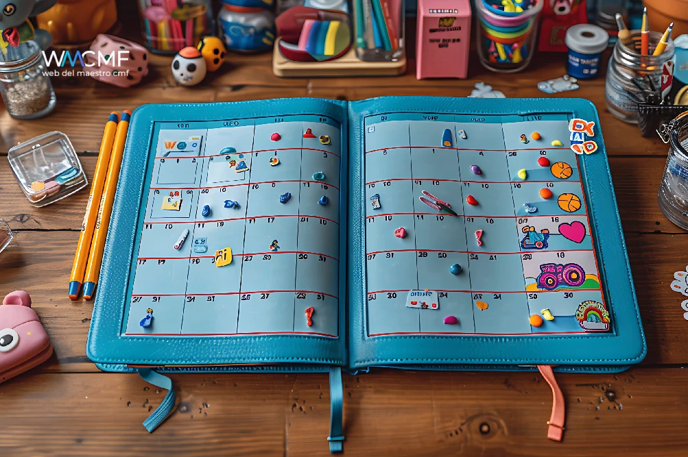 Agenda escolar docente 2025-2026: descarga gratuita, lista para ...