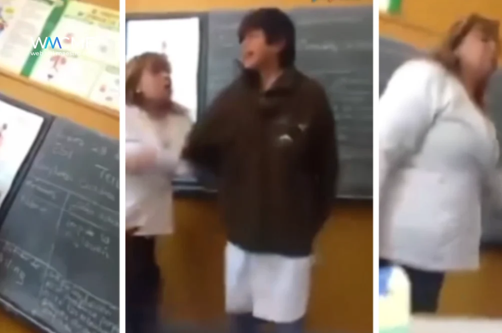 Docente jala la oreja a un estudiante en plena clase y genera debate en ...