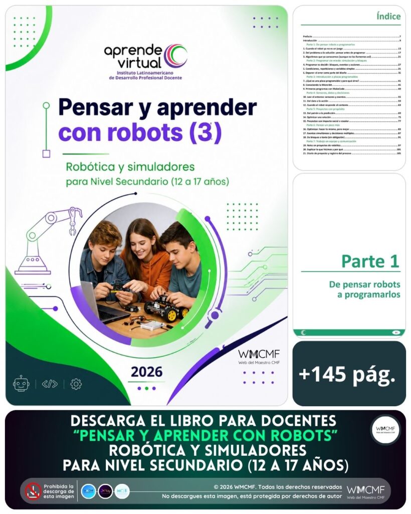 Descarga el libro “Pensar y aprender con robots (3)”: la guía que ayuda ...